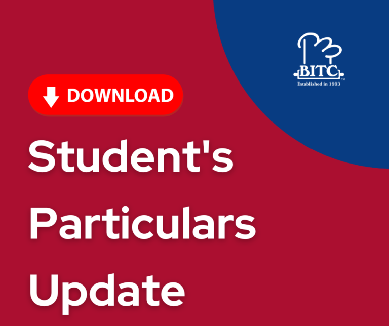 Student’s Particulars Update | BITC